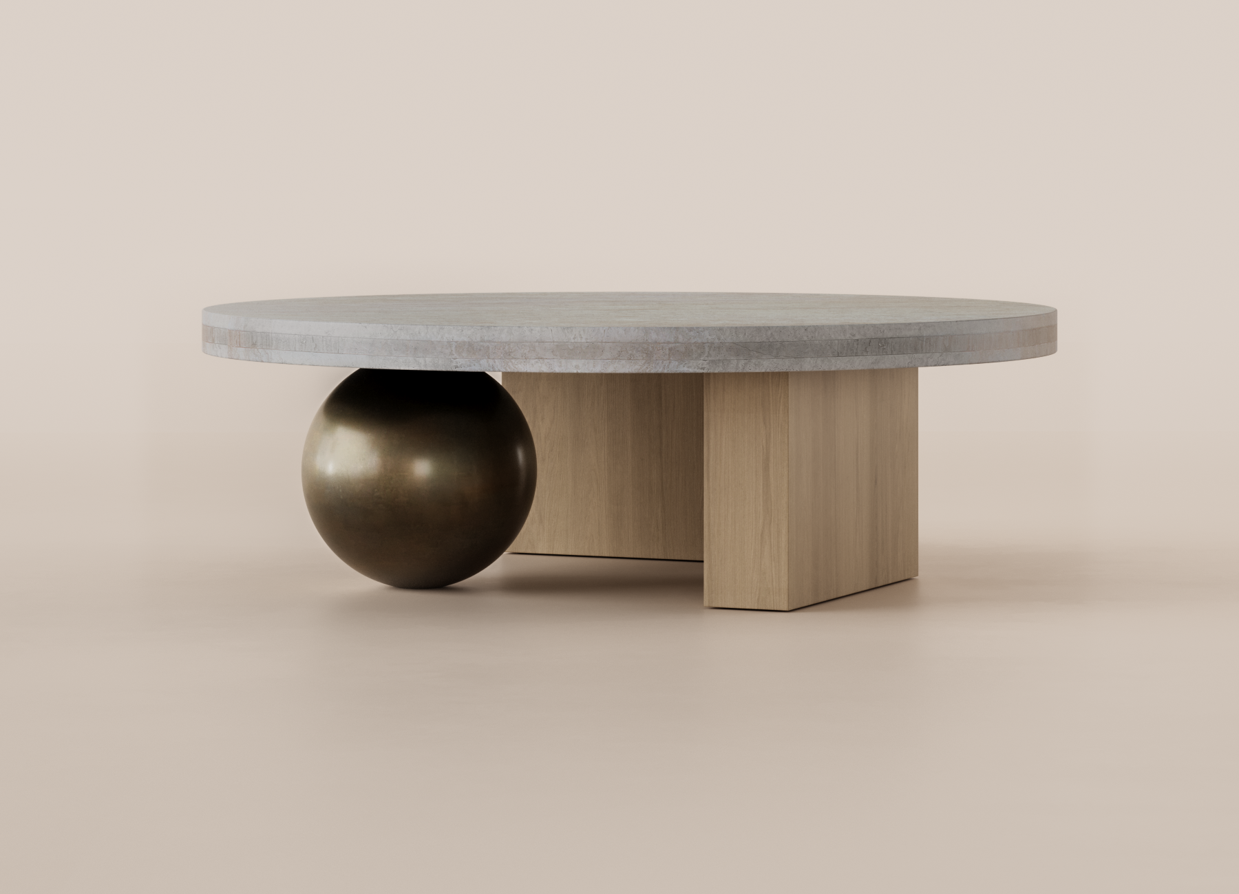REMY ROUND COFFEE TABLE– Dara Maison