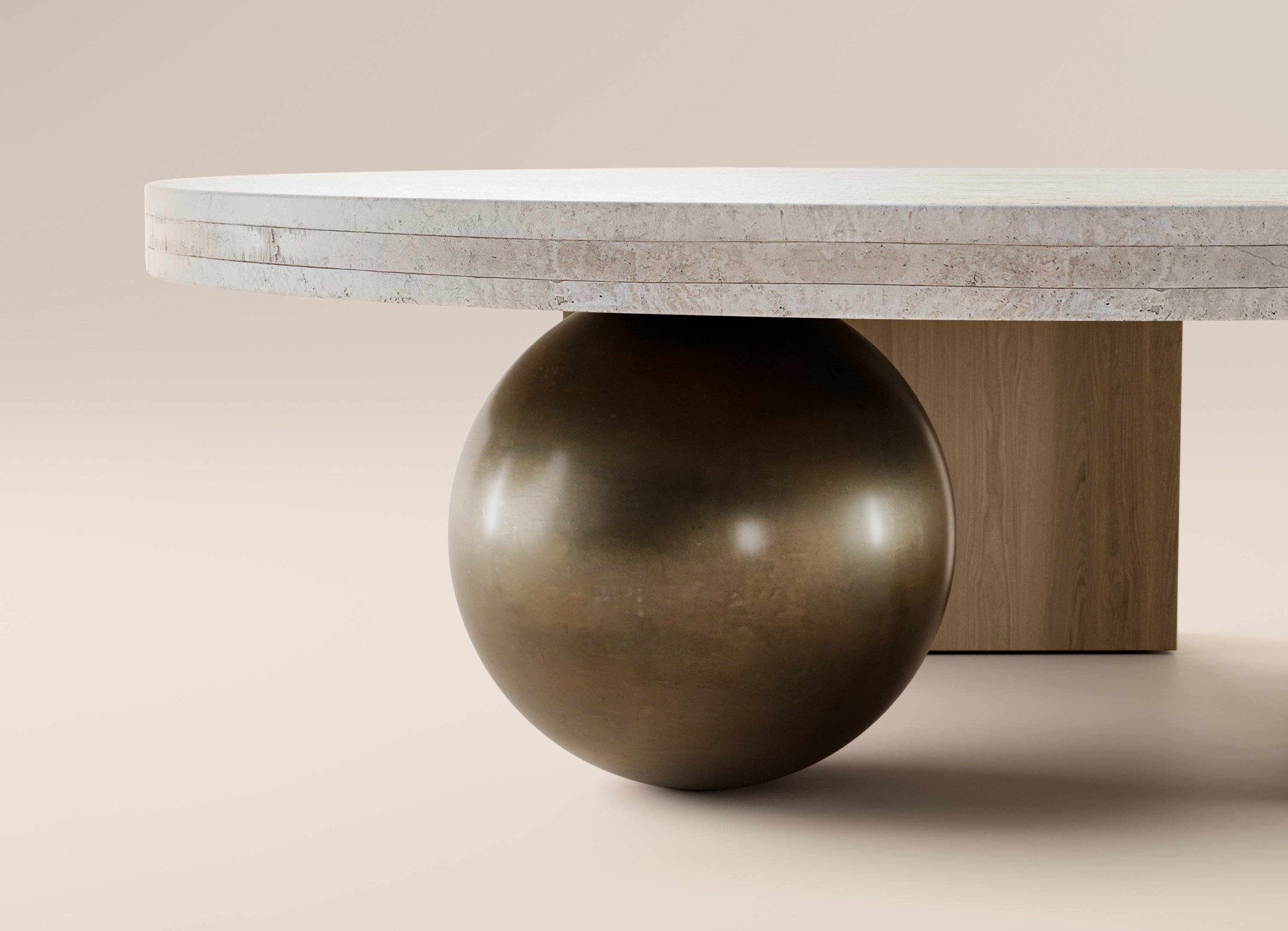 REMY ROUND COFFEE TABLE– Dara Maison