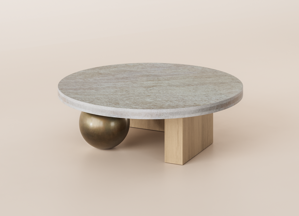 REMY ROUND COFFEE TABLE– Dara Maison