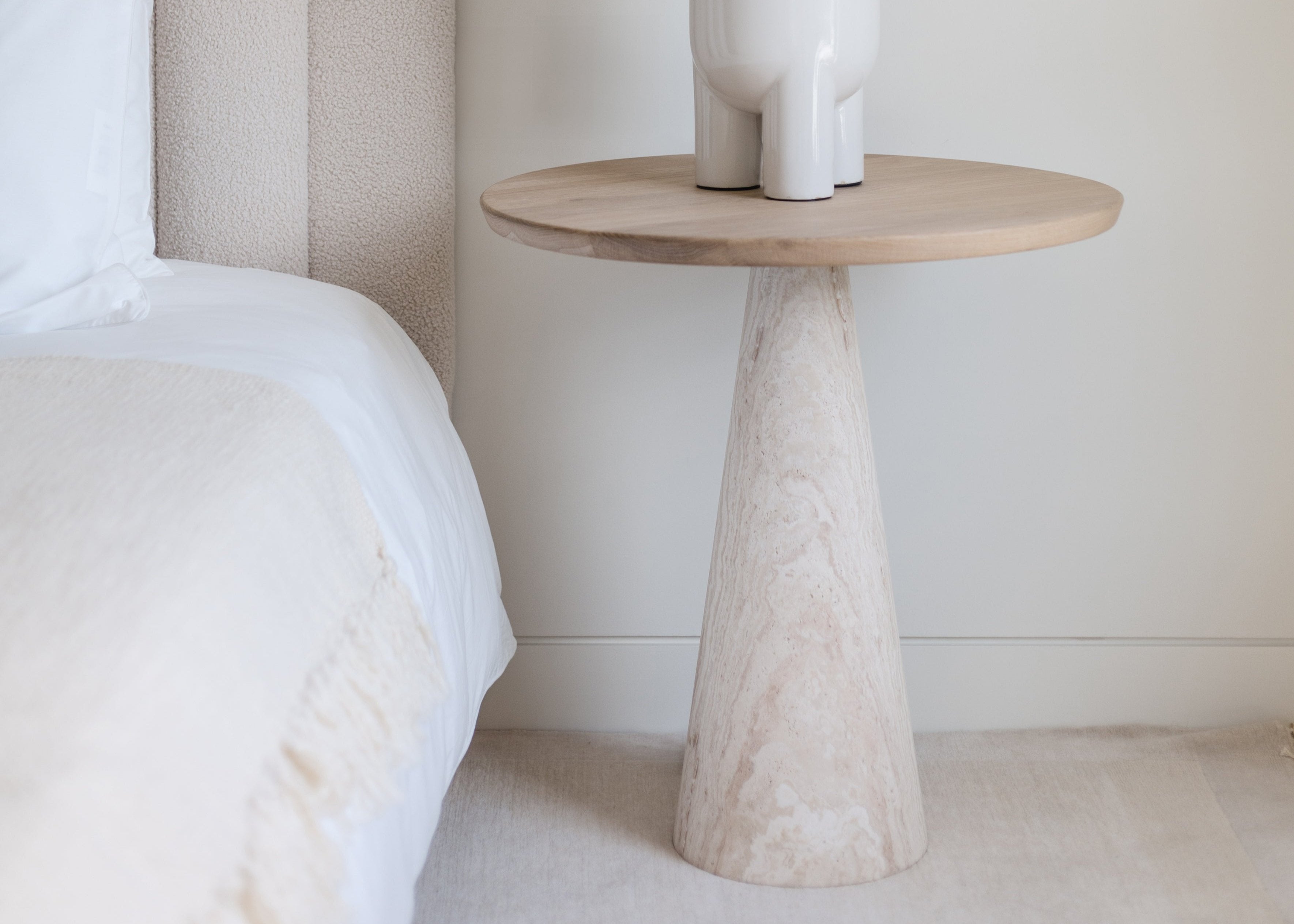 BROOKE SIDE TABLE - OAK– Dara Maison