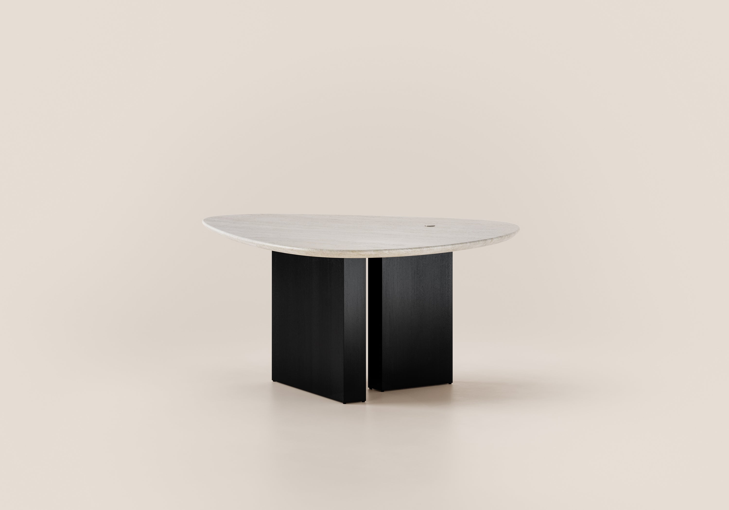 RESOLUTE DINING TABLE - BLACK OAK– Dara Maison