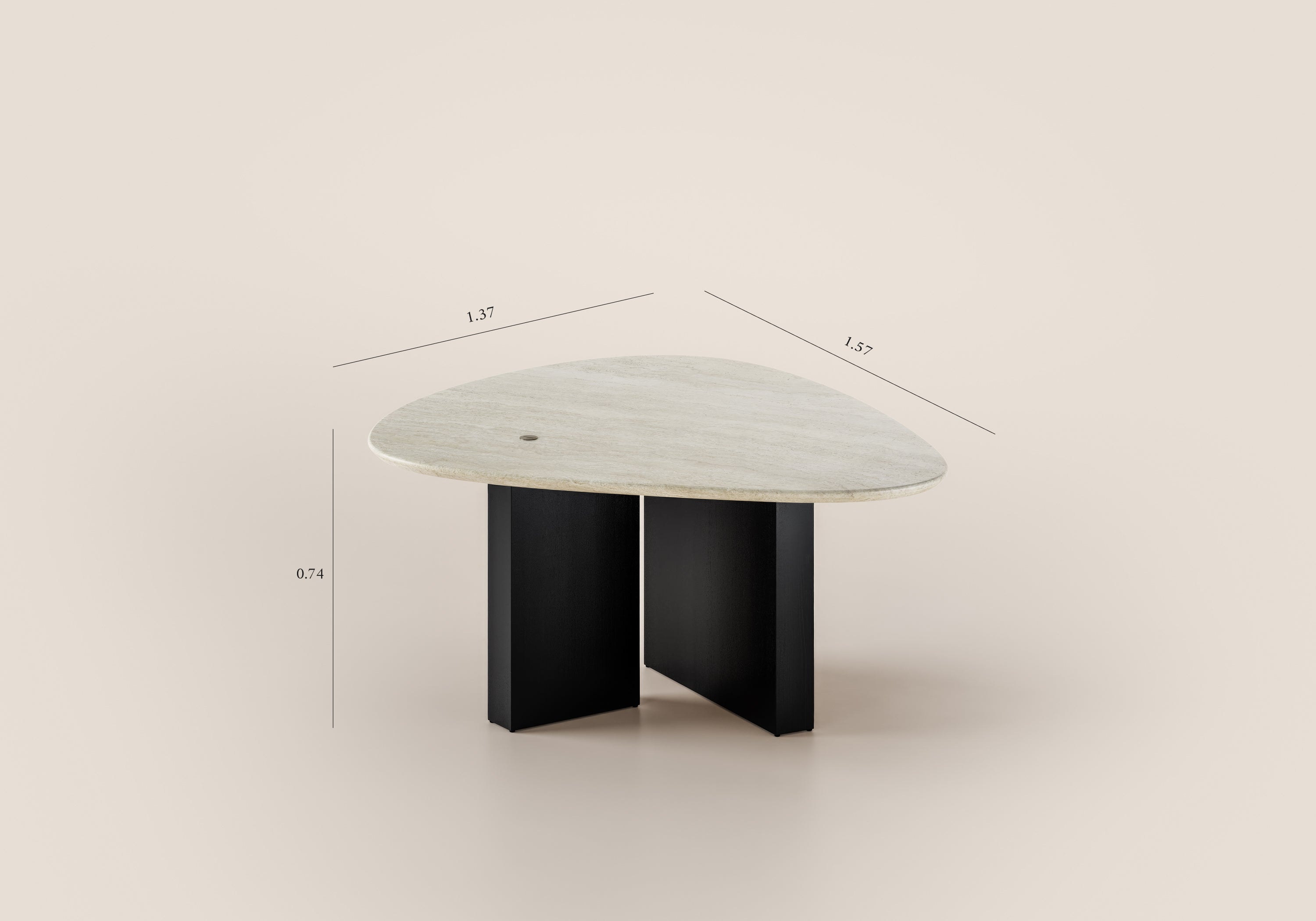 RESOLUTE DINING TABLE– Dara Maison