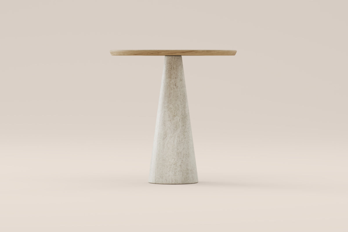 BROOKE SIDE TABLE - OAK– Dara Maison